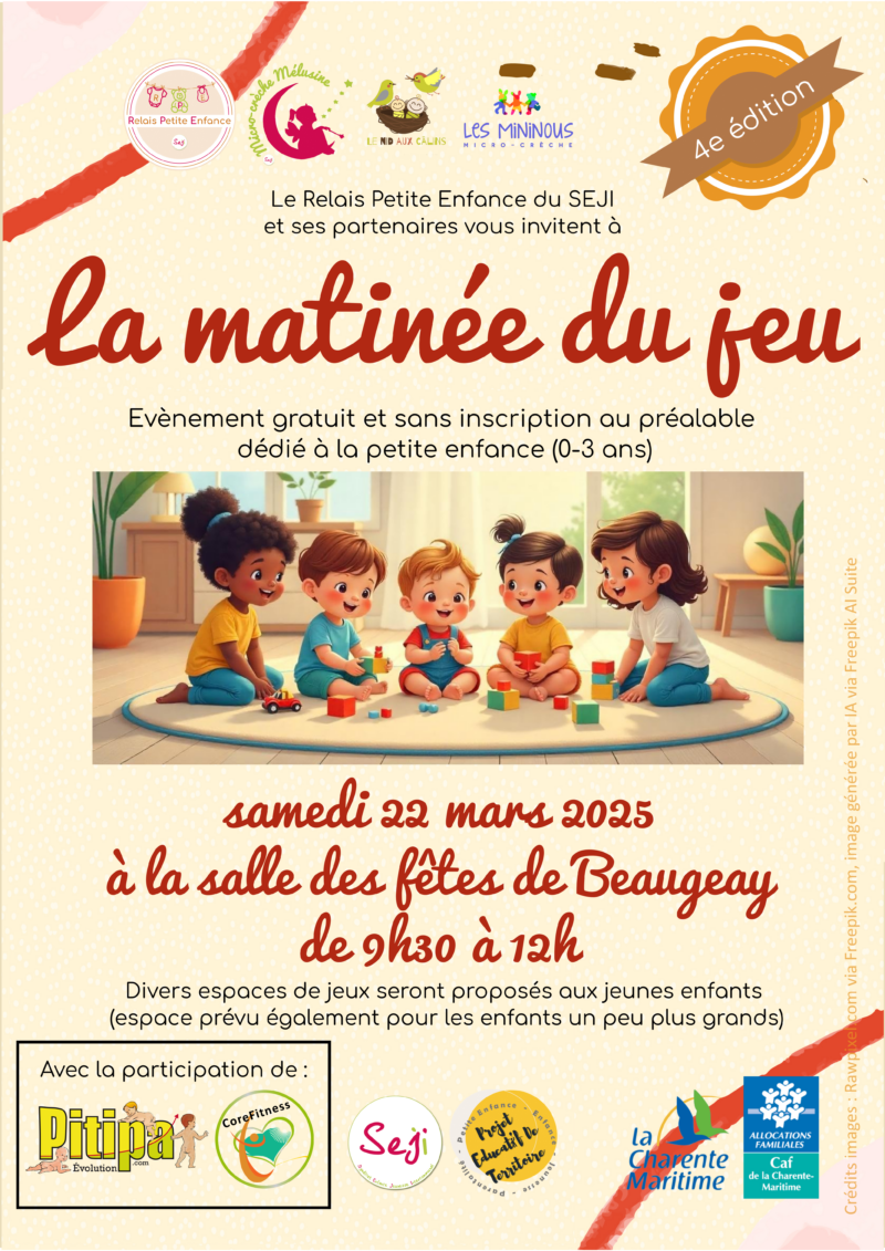 Matinée du jeu - Samedi 22 mars 2025 - SEJI